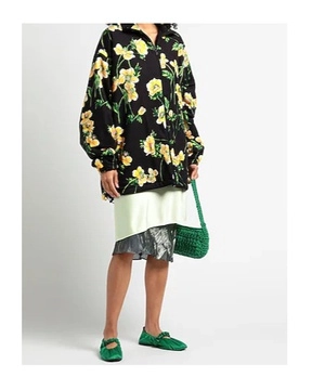 Balenciaga Printed Long Sleeve Jacket