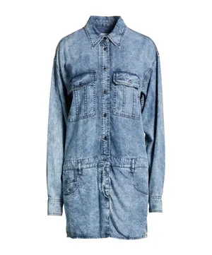 Isabel Marant Étoile Long-sleeve Denim Dress - Blue