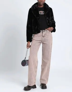 DIESEL® Minimalist Solid Color Knit Sweater