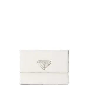 Prada Saffiano Leather Document Holder - White