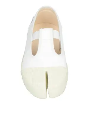 MAISON MARGIELA Two-tone Ballet Flats With Elasticated Strap