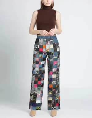 Dolce & Gabbana Patchwork Straight-leg Jeans