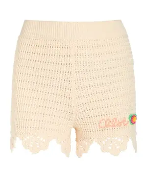 Chloe Scalloped Shorts For Women