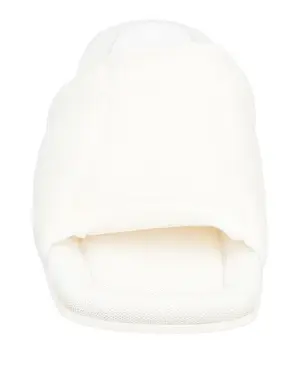 MAISON MARGIELA Square Toe Padded Slide Slippers - White