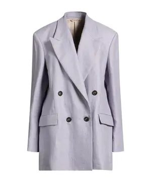 Brunello Cucinelli Double-breasted Blazer - Gray