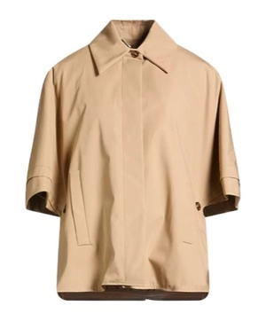 Max Mara Short-sleeved Shawl With Buttons