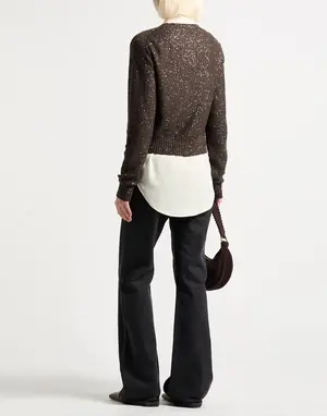 Brunello Cucinelli Solid Color Knit Top