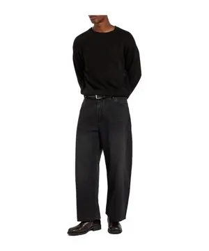 Studio Nicholson Mid-rise Wide Leg Jeans