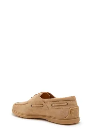 TOD'S Casual Suede Boat Shoes