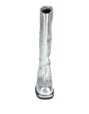 MAISON MARGIELA Metallic Block Heel Boots