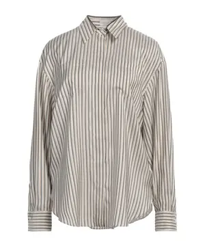 Brunello Cucinelli Striped Poplin Shirt