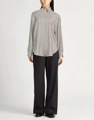 Brunello Cucinelli Striped Poplin Shirt