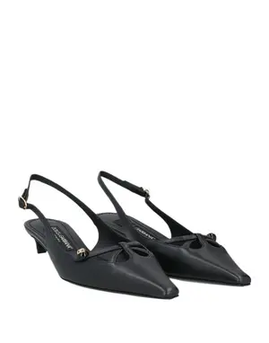 Dolce & Gabbana Leather Slingback Pumps