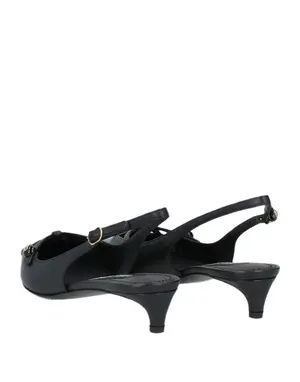 Dolce & Gabbana Leather Slingback Pumps