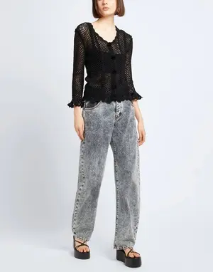 Dolce & Gabbana Solid Color Wool Knit Sweater