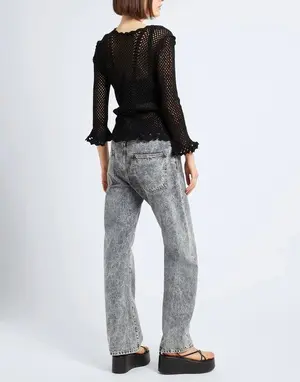 Dolce & Gabbana Solid Color Wool Knit Sweater