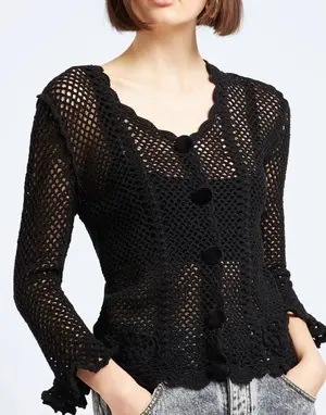 Dolce & Gabbana Solid Color Wool Knit Sweater