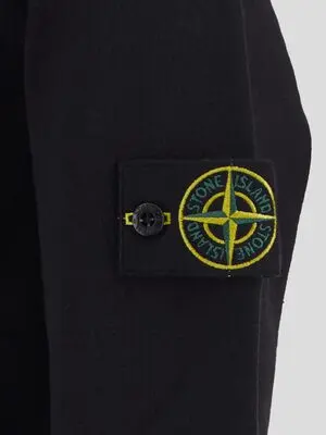Stone Island Logo Patch Crewneck Knitted Jumper