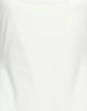 Tory Burch V-neck Sleeveless Jersey Top With Piping