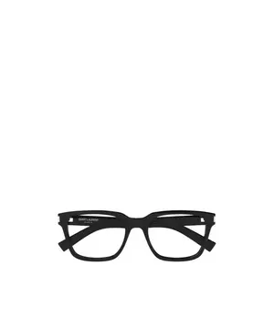 Saint Laurent Rectangular Logo Eyeglasses