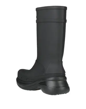 Balenciaga Minimalist Solid Color Rain Boots