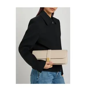 Khaite Blake Leather Clutch