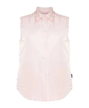 Aspesi Press-stud Padded Gilet - Pink