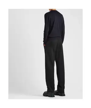 Prada Knitted Crewneck Jumper