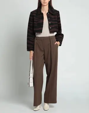 GANNI Cropped Casual Jacket