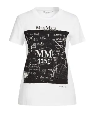 Max Mara Solid Short-sleeve T-shirt - White