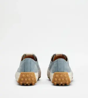 TOD'S Lace-up Sneakers - Light Blue