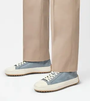 TOD'S Lace-up Sneakers - Light Blue