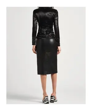 Isabel Marant Étoile Draped Neckline Long Sleeve Top