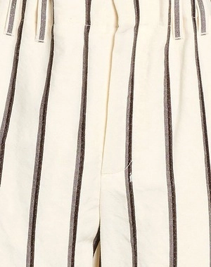 Brunello Cucinelli Striped Workwear Shorts
