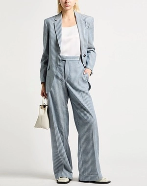 Brunello Cucinelli Striped Wide-leg Pants
