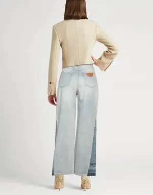 Chloé Light Wash Wide-leg Denim Jeans