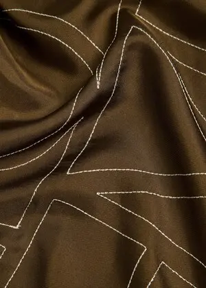 TOTEME Logo-monogrammed Silk Scarf