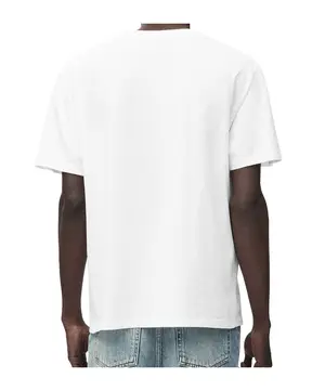 Loewe Logo Embroidered Crewneck T-shirt