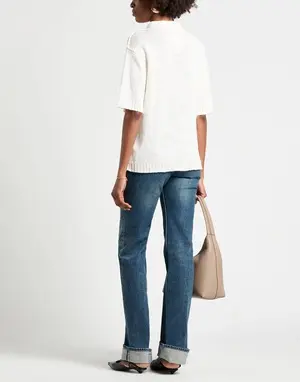 MAISON MARGIELA Plain Thin Knit Short-sleeve Top