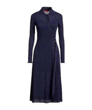 MAXCO. Max&co. Midi Shirt Dress With Buckle Detail - Black