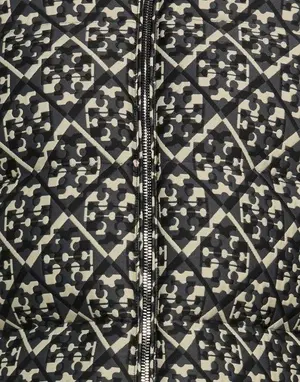 Tory Burch Down Jacket With Logo Print