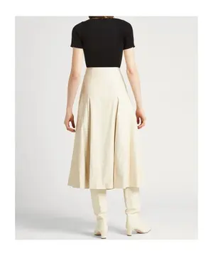 Sportmax Ribbed Knit T-shirt