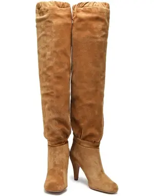 Chloé Suede Knee-high Boots