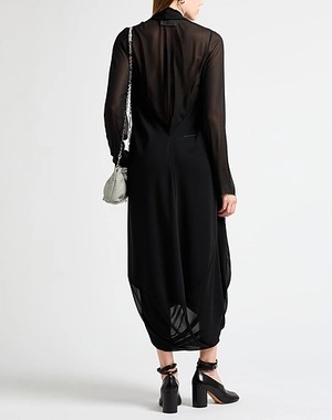 MAISON MARGIELA Solid-colored Long-sleeved Dress