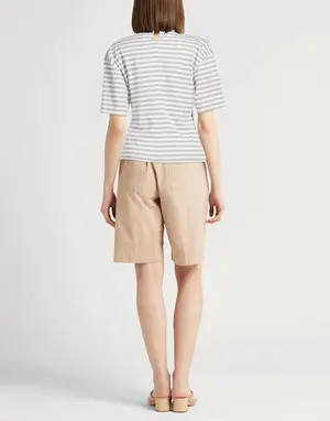 Brunello Cucinelli Striped Jersey T-shirt With Chest Pocket