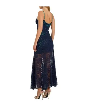 Rabanne Eyelet-devoré Lace Maxi Dress