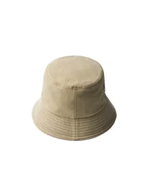 Prada Embroidered Logo Bucket Hat