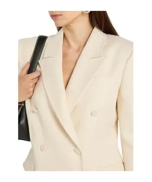 Gabriela Hearst Double-breasted Silk And Wool-blend Blazer
