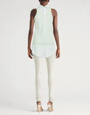 MAISON MARGIELA Sleeveless Checked Blouse