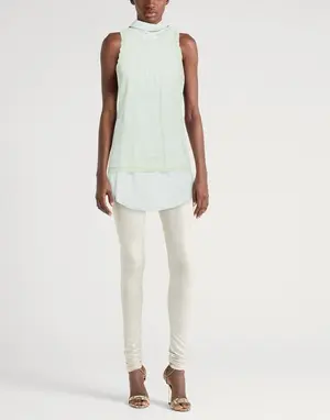 MAISON MARGIELA Sleeveless Checked Blouse